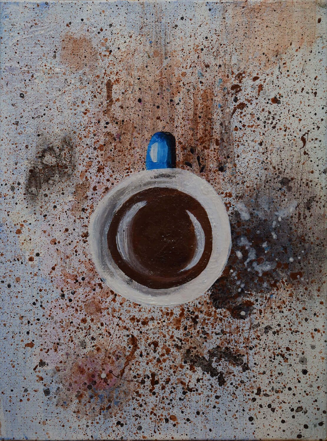 Coffee Dose Painting - Jovana Lipovac Art